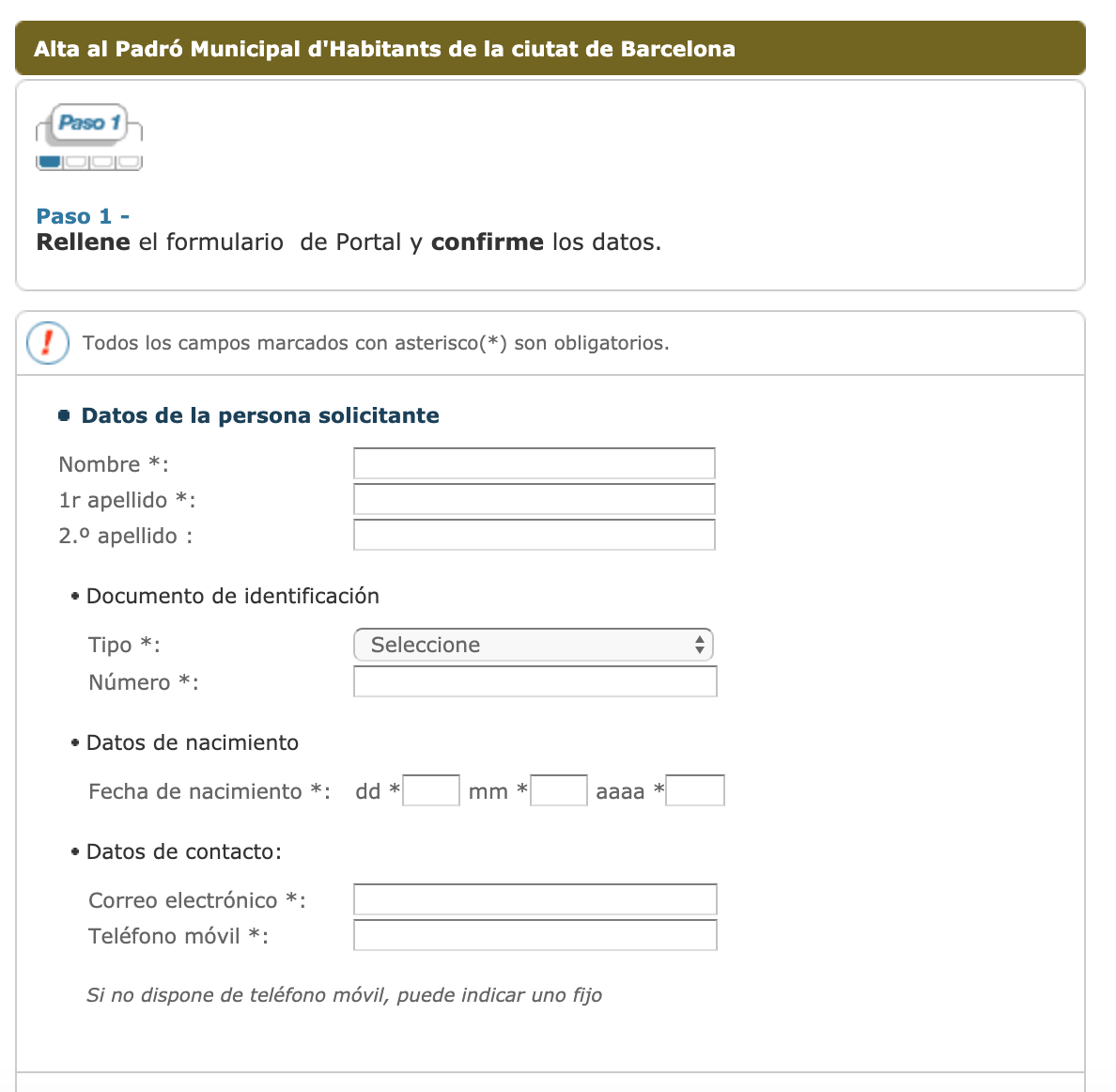 How to get "Empadronamiento" in Barcelona: Resident Register