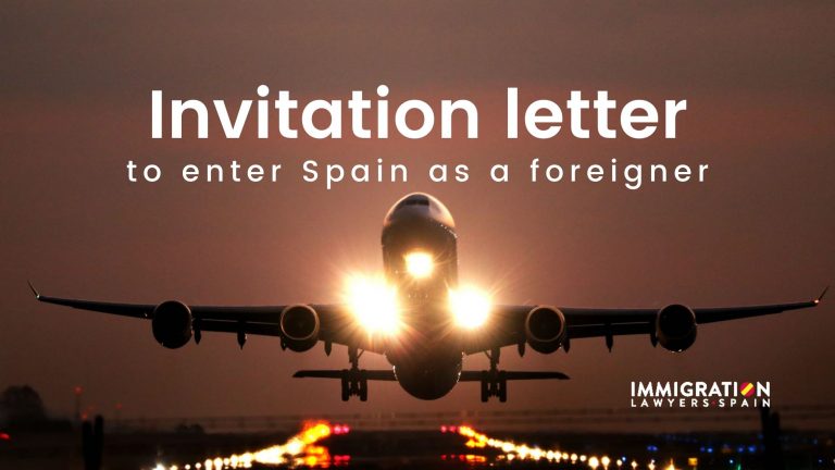 Invitation Letter to enter Spain ("Carta de Invitación") as a Foreigner